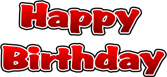 Download Happy Birthday Image - Happy Birthday Clip Art Red - HD ...