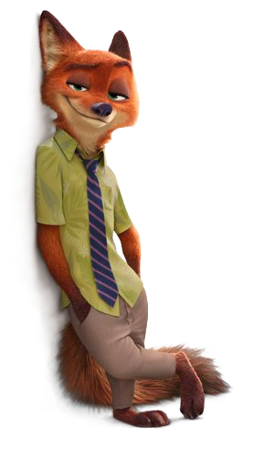 Download Nick Wilde Lean - High Res Nick Wilde - HD Transparent PNG ...