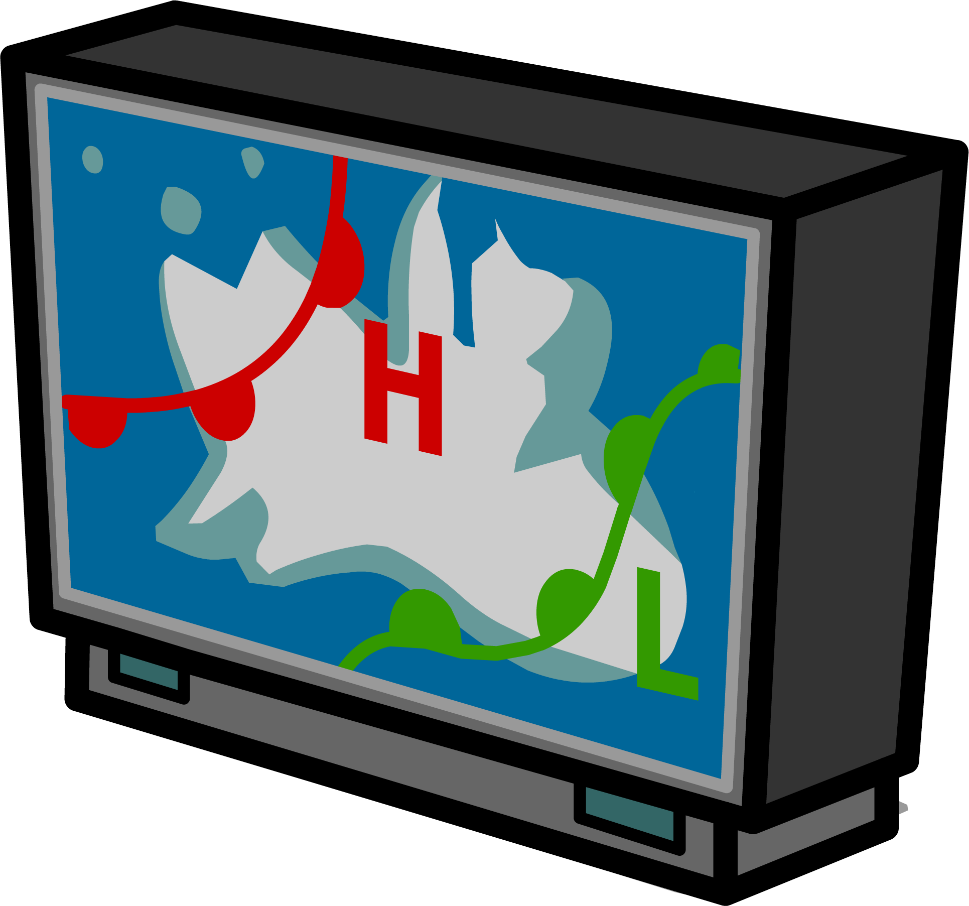 Download HD Big Screen Tv Sprite 009 - Television Transparent PNG Image ...