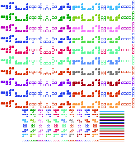 Download Nes Tetris Sprite Sheet - HD Transparent PNG - NicePNG.com