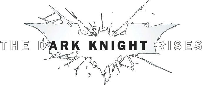 Download HD The Dark Knight Rises Logo Png Png Black And White - Dark ...