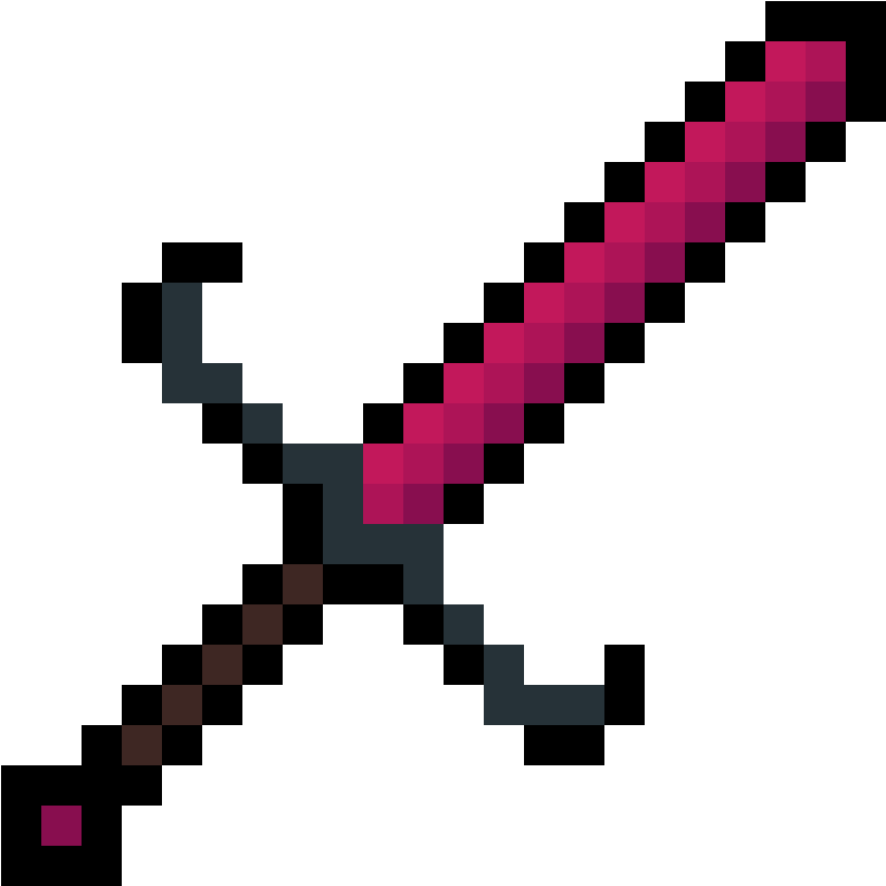 Download HD Fire Ruby 32x Diamond Sword - Minecraft Ruby Sword ...