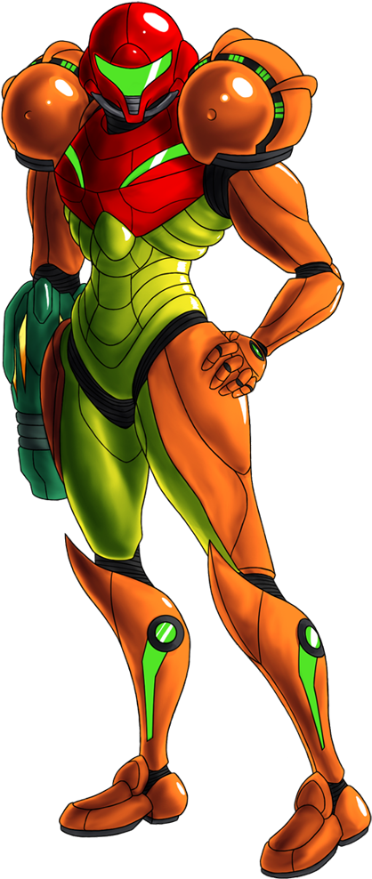 Download Samus Aran Render By Green Mamba - Metroid Samus Png - HD ...