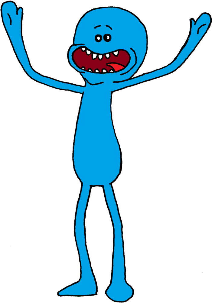 Download Mr - Meeseeks - Rick And Morty Mr Meeseeks Png - HD ...