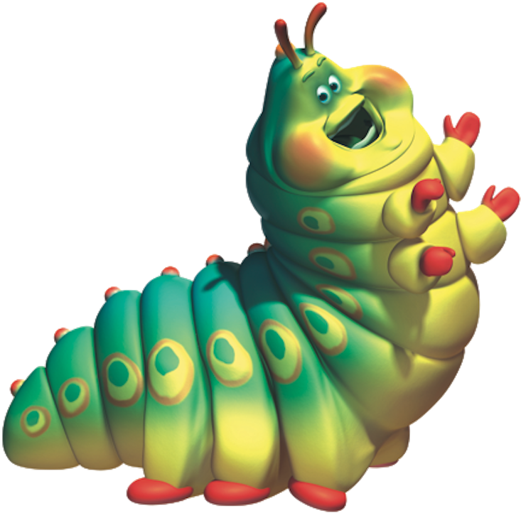 Download Heimlich - Caterpillar Bugs Life - HD Transparent PNG ...