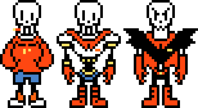 Download Undertale - Papyrus Undertale Sprite - HD Transparent PNG ...