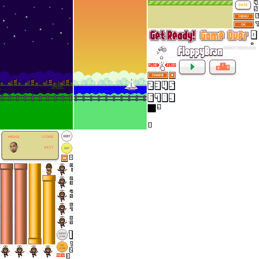 Download Flappy Bird Atlas Png - HD Transparent PNG - NicePNG.com