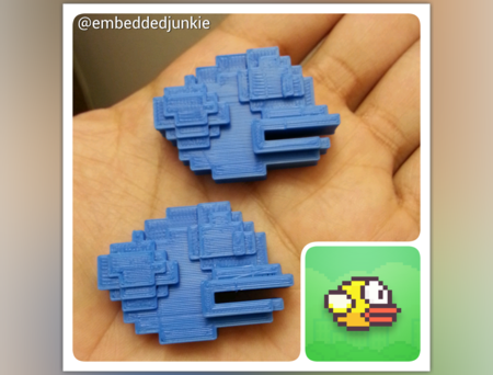 Download HD 8-bit Flappy Bird By The Embeddedjunkie Shop - Flappy Bird ...