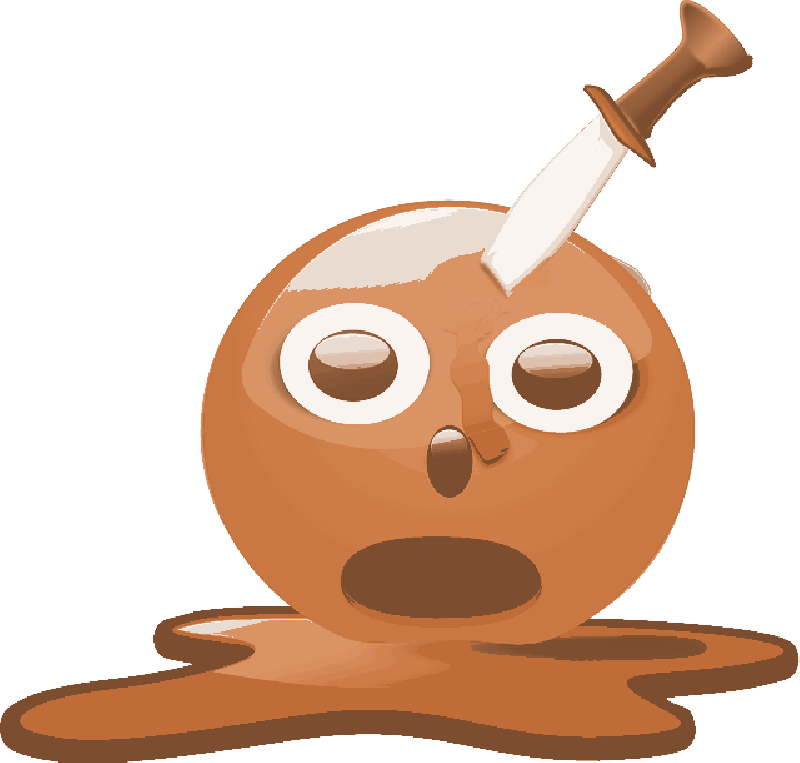 Download HD Murdered, Stabbed, Knife, Halloween, Blood - Smylei Png ...