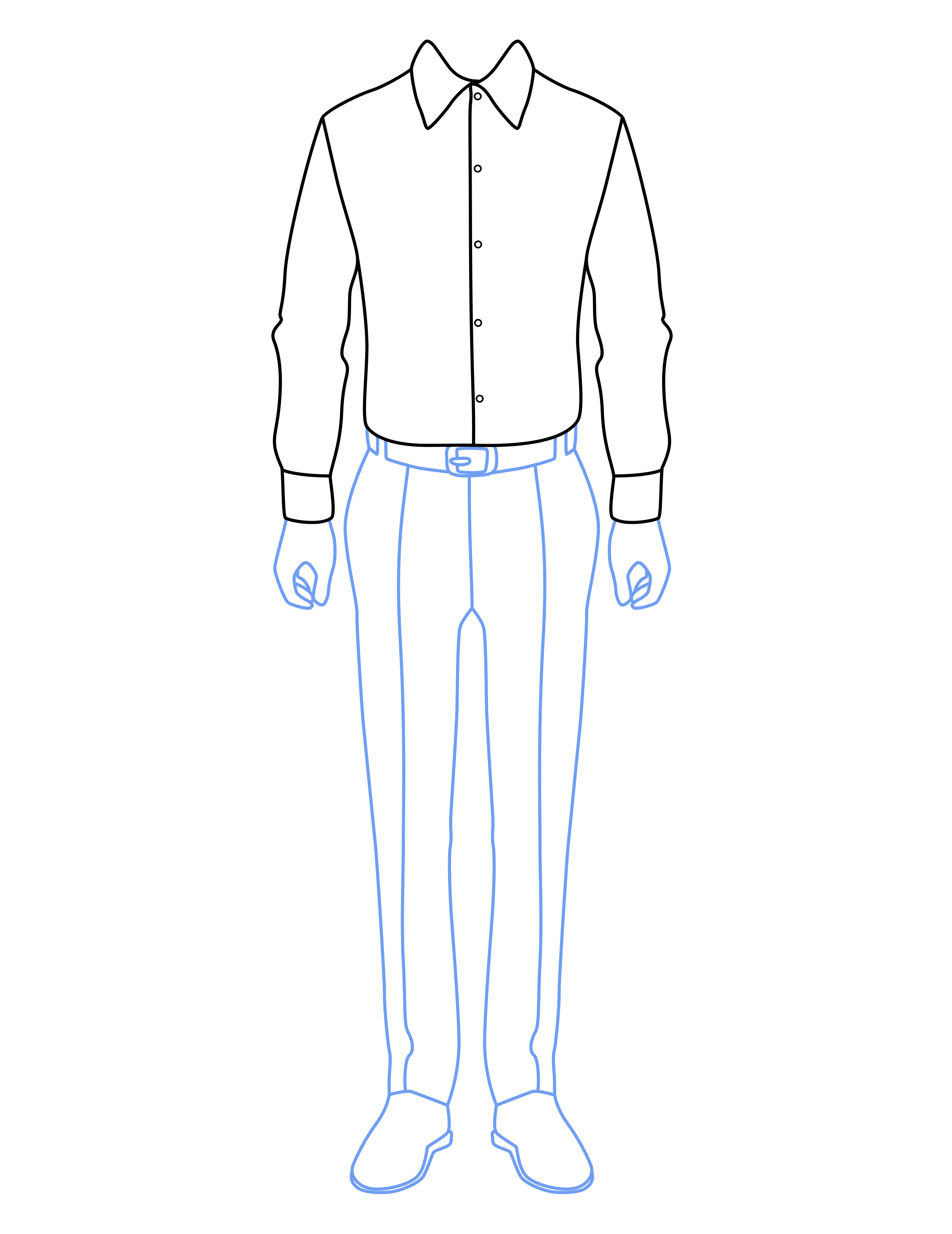Download HD Pattern Template Shirts Illustration Transparent PNG 