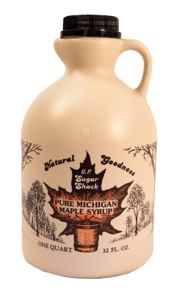 Download Quart Pure Maple Syrup - Glass Bottle - HD Transparent PNG ...