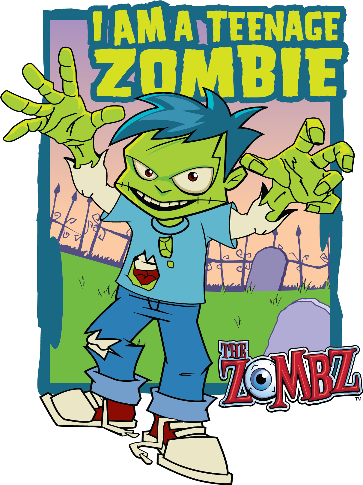 Download Dk Of The Zombz™ Zombie Cartoon, Horde, Zombie Apocalypse ...