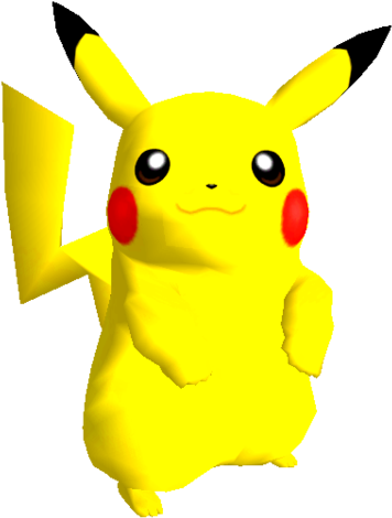 Download HD Pikachu Render By Thewegeemaster-d81mf59 - Smash Melee ...