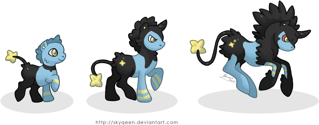 Luxray Evolution Chart Luxio Evolving Into Luxray Pokemon Legends