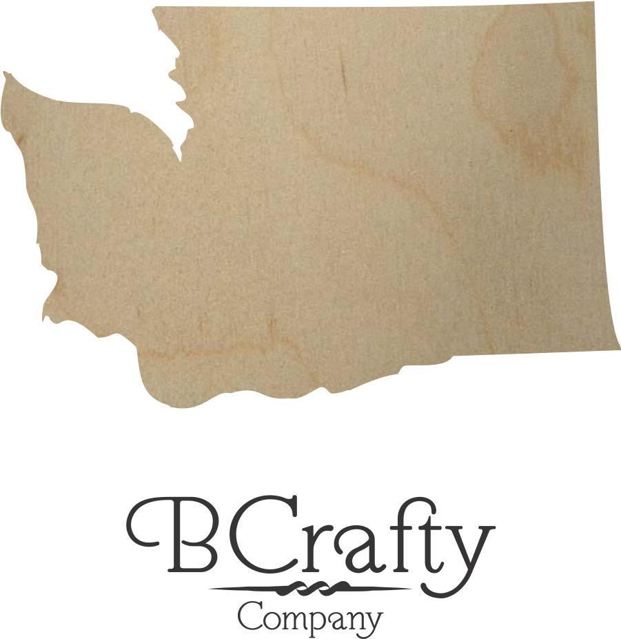Download Wooden Washington State Shape Cutout - Shape Of Washington ...