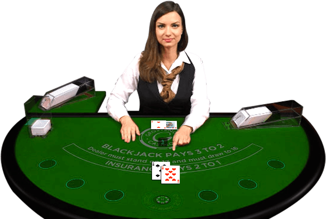 Download HD Initial Blackjack Cards - Blackjack Transparent PNG Image ...