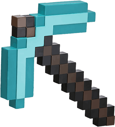 Download Minecraft Pick Axe - HD Transparent PNG - NicePNG.com