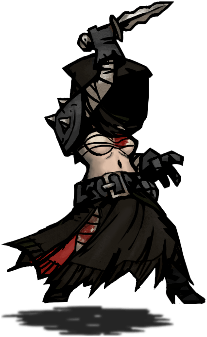 Download HD Plague Doctor Sprite Attack Dagger - Plague Doctor Darkest ...