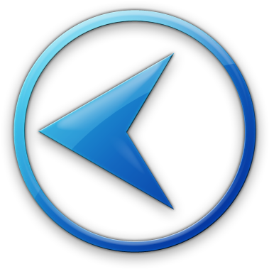 Download Blue Back Button Icon - Back Button Icon Blue - HD Transparent ...