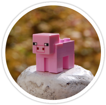 Download Minecraft Pig Lego - Minecraft - HD Transparent PNG - NicePNG.com