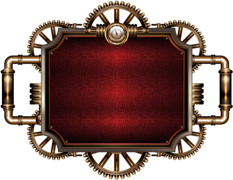 Download Steam By Illustratorg On Deviantart - Steampunk Frame Png - HD ...