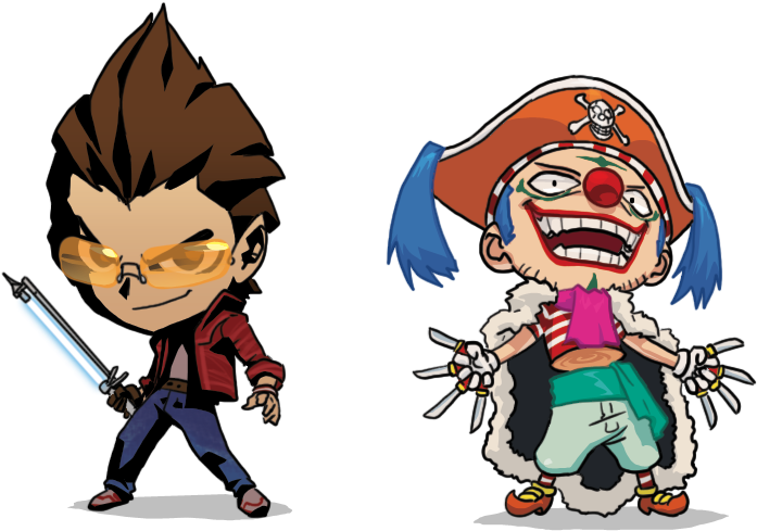 Download HD Travis And Buggy By *thechamba - Chibi Buggy One Piece ...