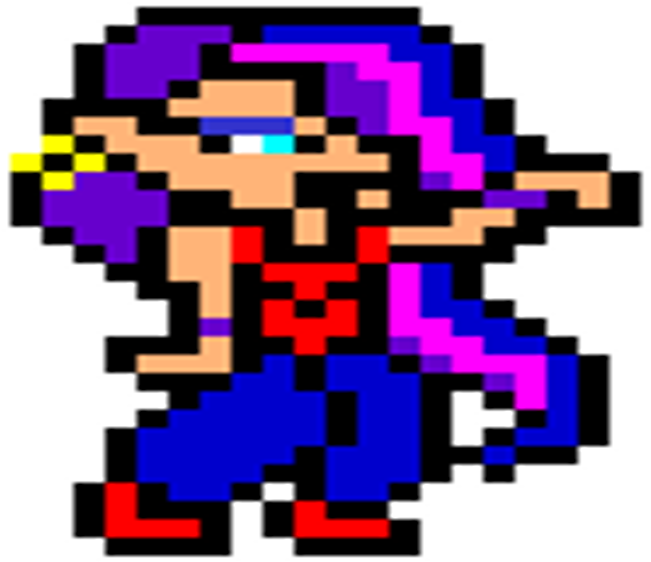 Download Modern Shantae - Pixel Art - HD Transparent PNG - NicePNG.com