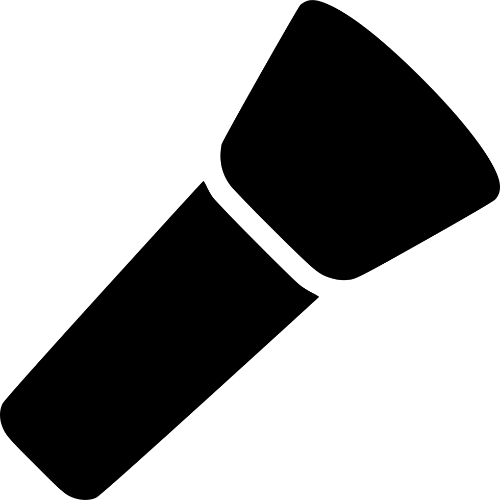 Download Flash Light Filled - Flashlight Icon Png - HD Transparent PNG ...