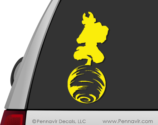 Download Aang Figure Decal - Avatar The Last Airbender Car - HD ...