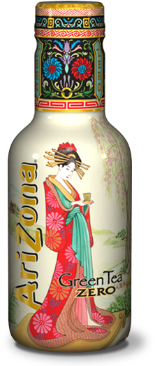 Download HD Arizona Green Tea Bottle - Arizona Diet Green Tea With ...