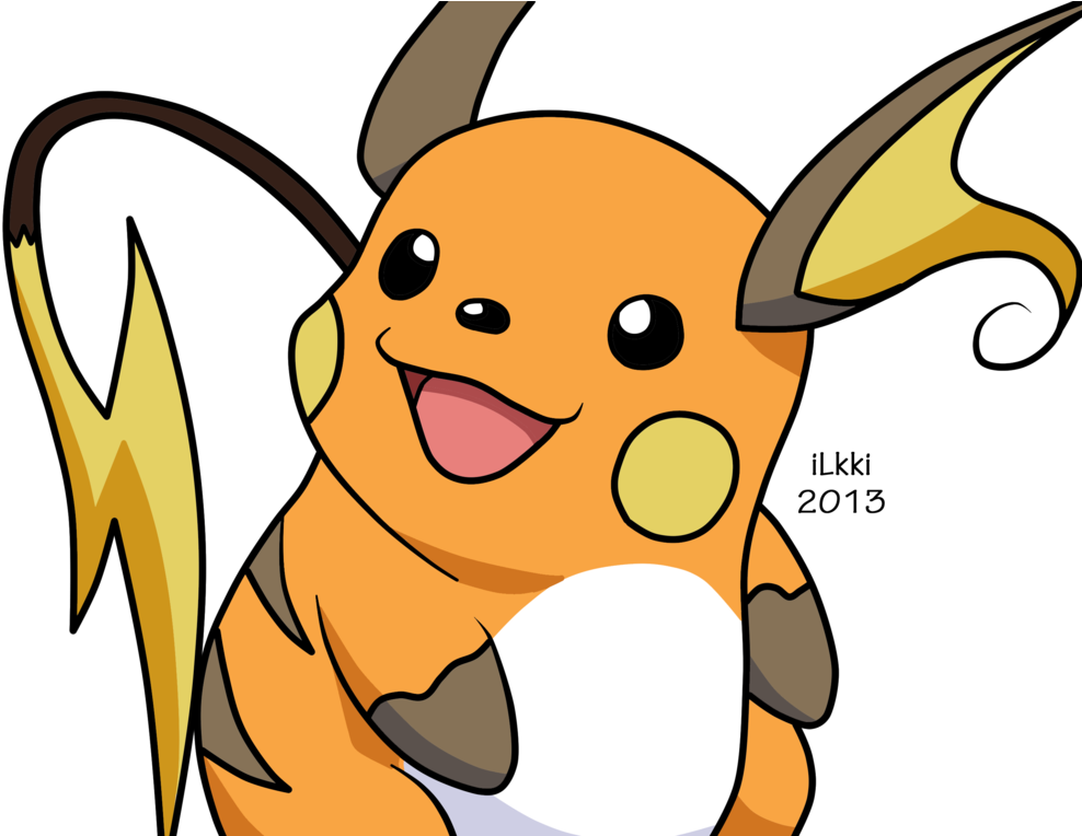 Download HD Raichu - Pokemon Raichu Transparent PNG Image - NicePNG.com