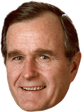 Download George W Bush Png - George Hw Bush Head - HD Transparent PNG ...