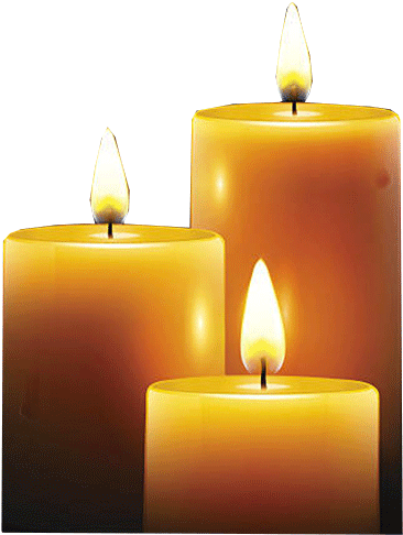 Memorial Candle Png