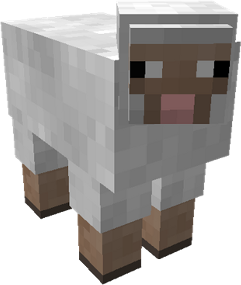 Download Sheep - Minecraft Sheep Png - HD Transparent PNG - NicePNG.com