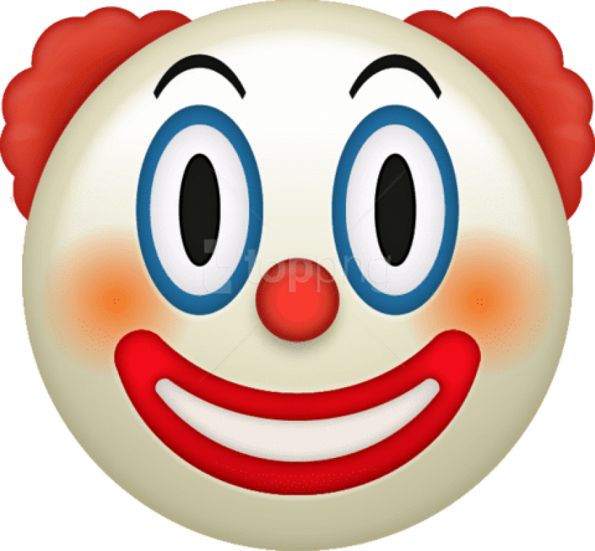 Download HD Clown Emoji Transparent PNG Image - NicePNG.com