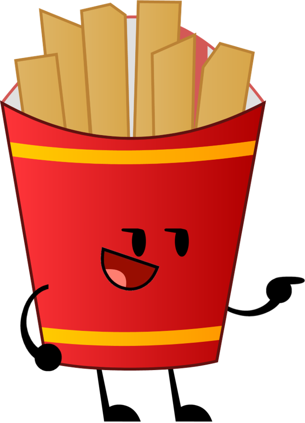 Download Fries - Bfdi Png - HD Transparent PNG - NicePNG.com