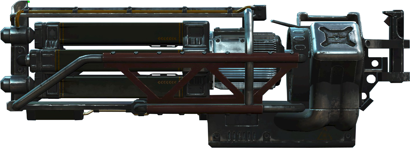 Download HD Gatling Laser - Fallout Laser Rifle Gamepedia Transparent ...