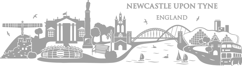 Download Skyline Clipart Newcastle - Newcastle Upon Tyne Skyline - HD ...
