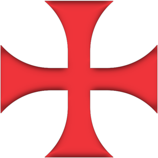 Download Large Templar Cross On Transparency Without The Circle ...