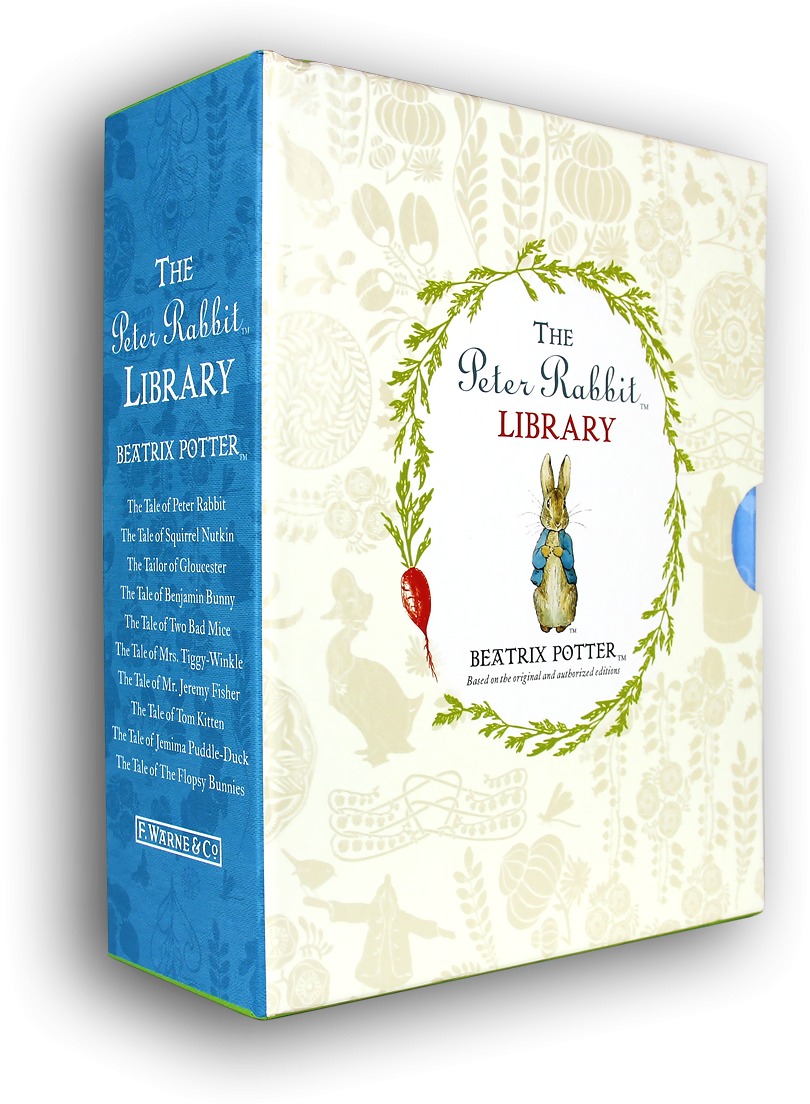 Download Beatrix Potter Peter Rabbit Library Coloured Jackets - Peter ...