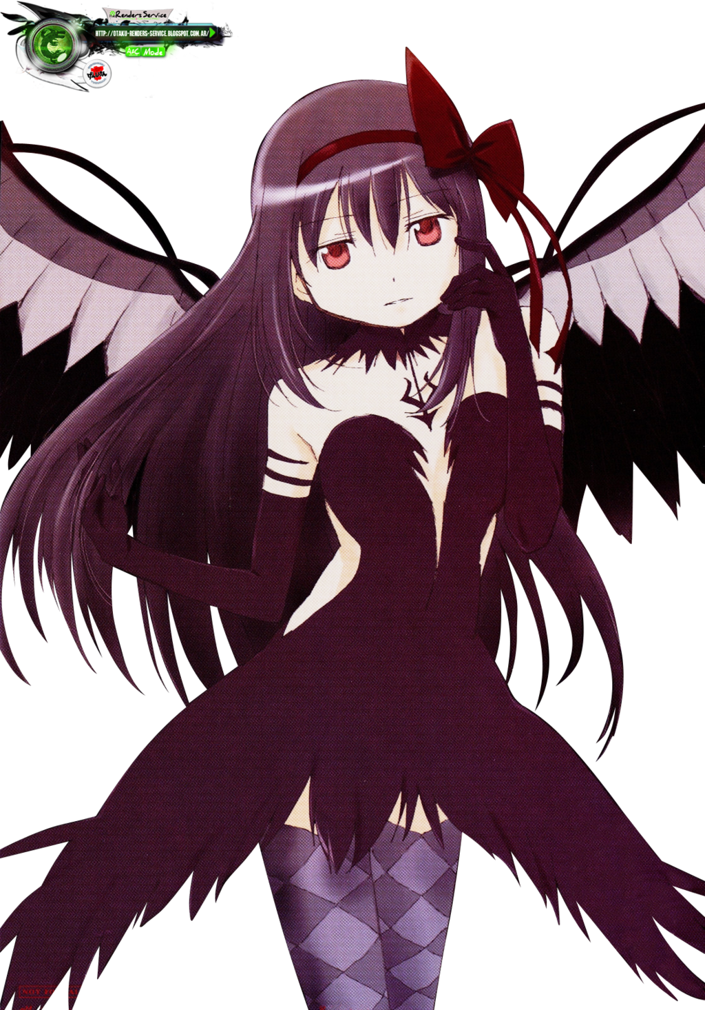 Download HD Cosplay & Egl - Akemi Homura Demon Fanarts Transparent PNG ...