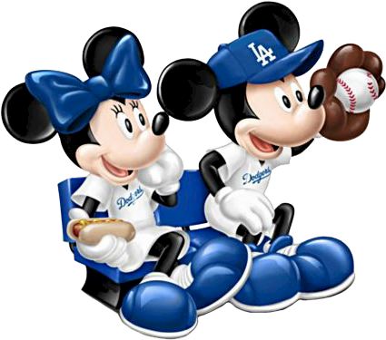 Download Dodgers Cliparts Free Download Clip Art - Mickey And Minnie ...