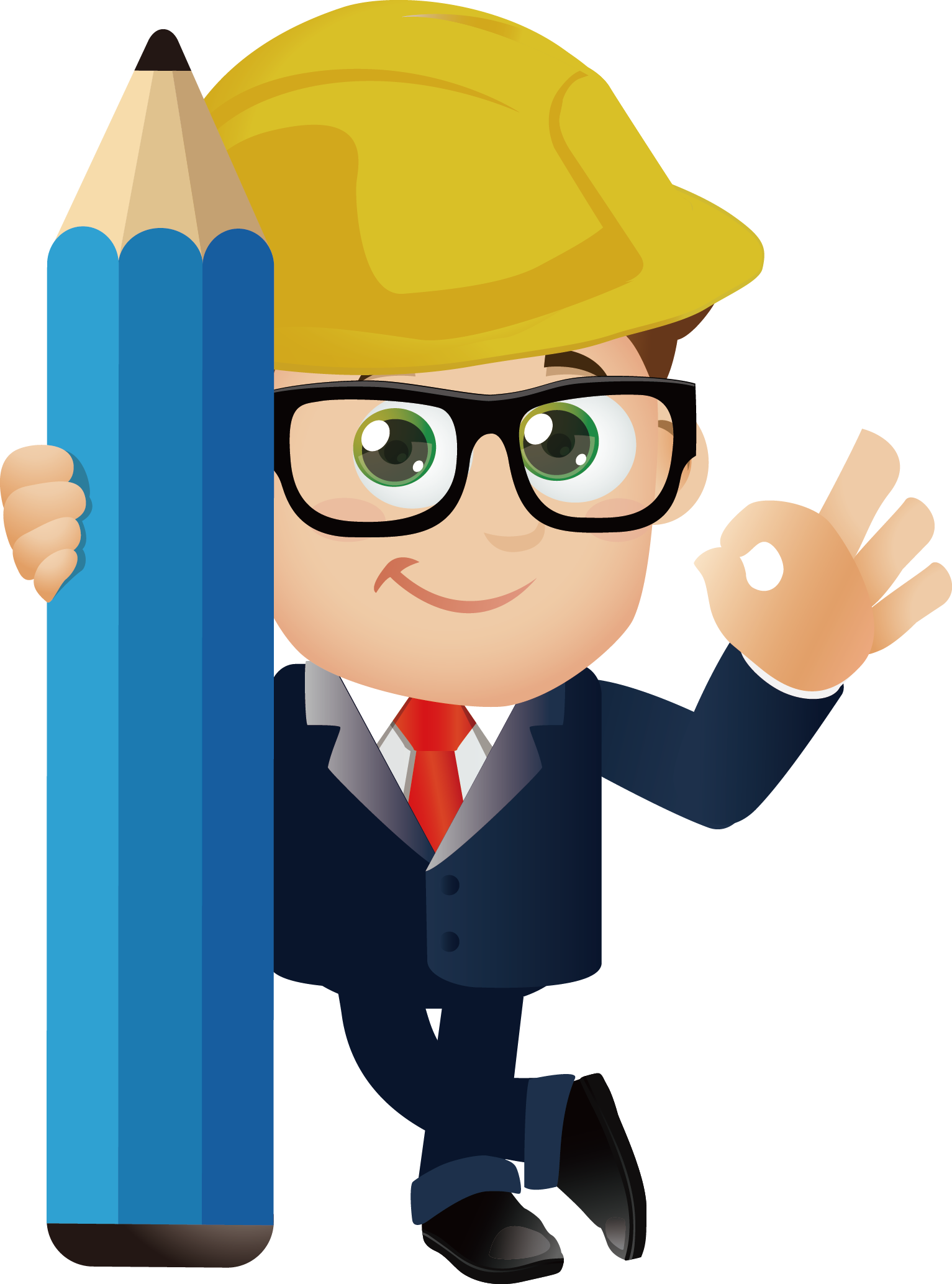Download Png Stock Cartoon Engineering Engineer Transprent Png ...