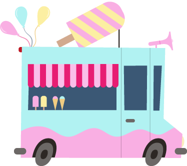 Download Ice Cream Truck Kids Stickers - Hot Dog Food Truck Clip Art ...