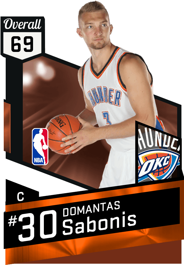 Download HD Domantas Sabonis - Archie Goodwin Nba 2k17 Transparent PNG ...