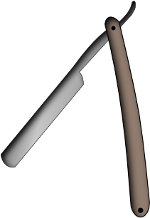 Download HD Barber Razor Clipart - Clip Art Transparent PNG Image ...