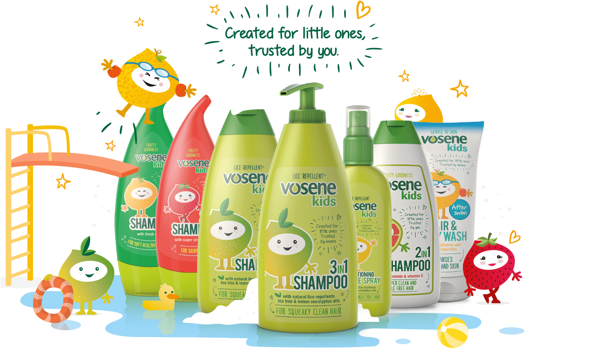 Download HD Vosene Kids Shampoo - Vosene Transparent PNG Image ...