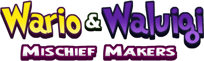 Download HD Super Mario Collection Wave - Wario And Waluigi Logo Transparent PNG Image - NicePNG.com