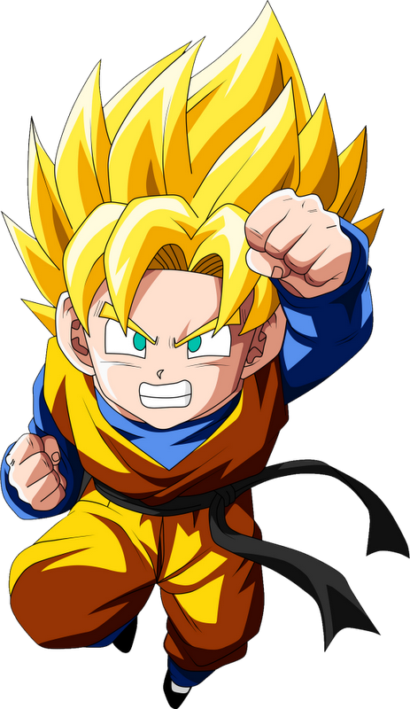 Download Goten Render - Kid Goten - HD Transparent PNG - NicePNG.com