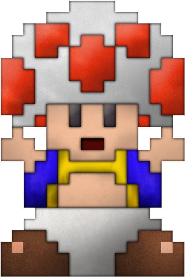 Download Real Life 8 Bit Toad By Brulescorrupted-d6fmwhr - 8 Bit Mario ...